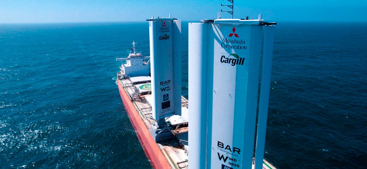 Pyxis Ocean, primer buque carguero con tecnología eólica - Logistic Spain